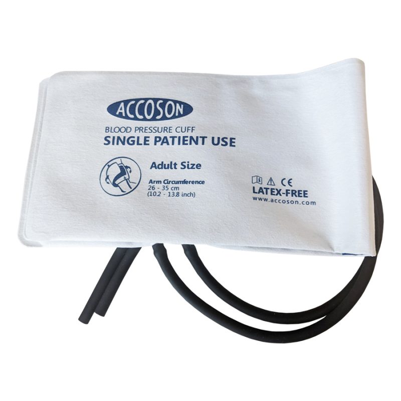 Single Patient Use Disposable Cuffs (5 Pack) | Accoson
